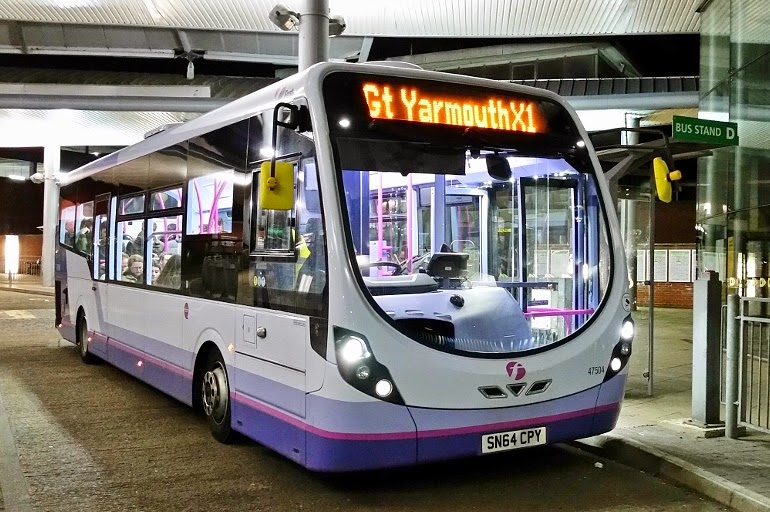 East Norfolk (& East Suffolk) Bus Blog: X1 Diversions