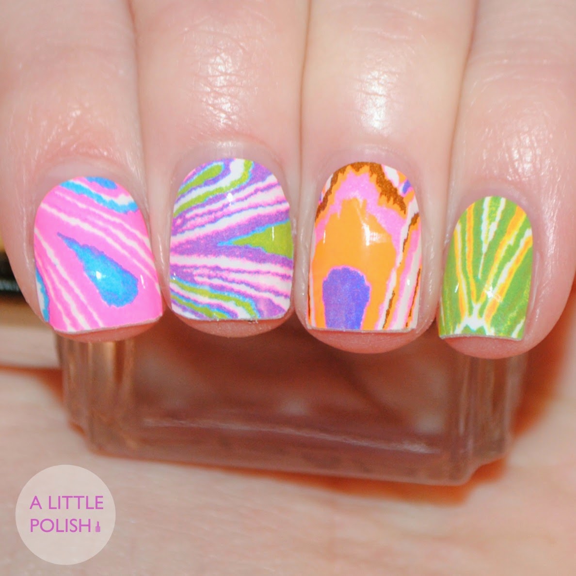 A Little Polish: Twinsie Tuesday: Nail Appliques