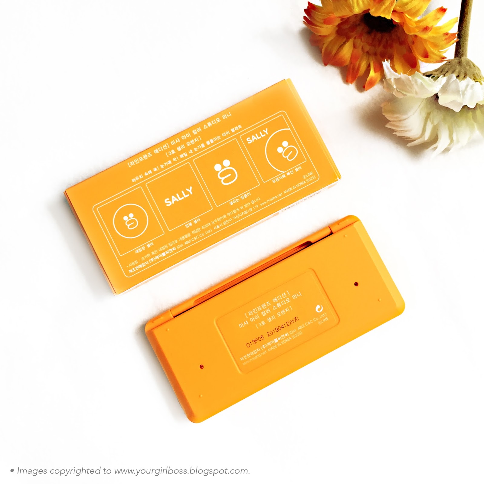 Missha - Line Friend's Sally Eye Color Studio Mini Palette Review ...