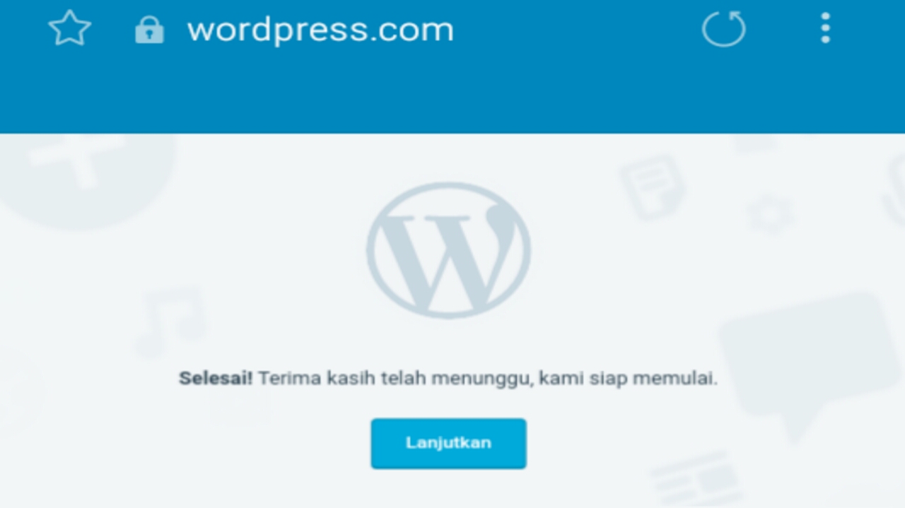 Cara membuat website free menggunakan wordpress