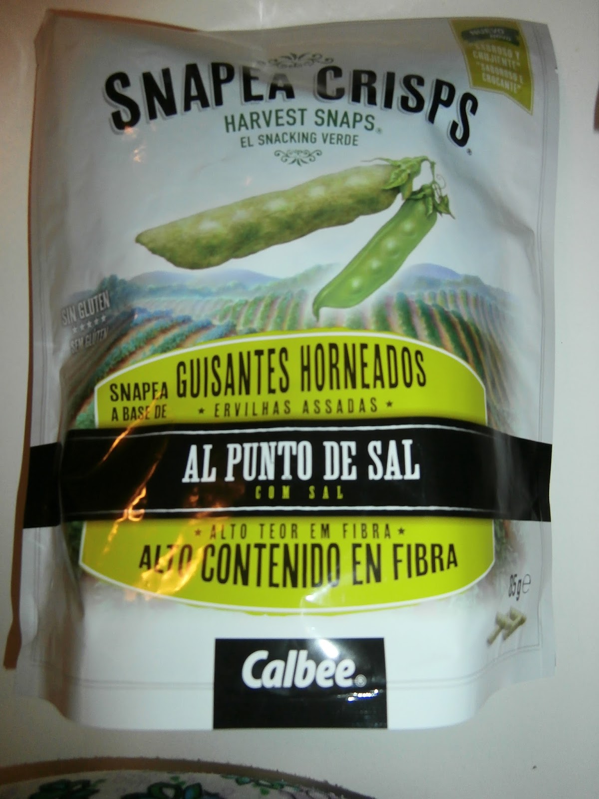 COCINANDO CON LA FAMILY: SNAPE CRISPS. EL SNACK VERDE