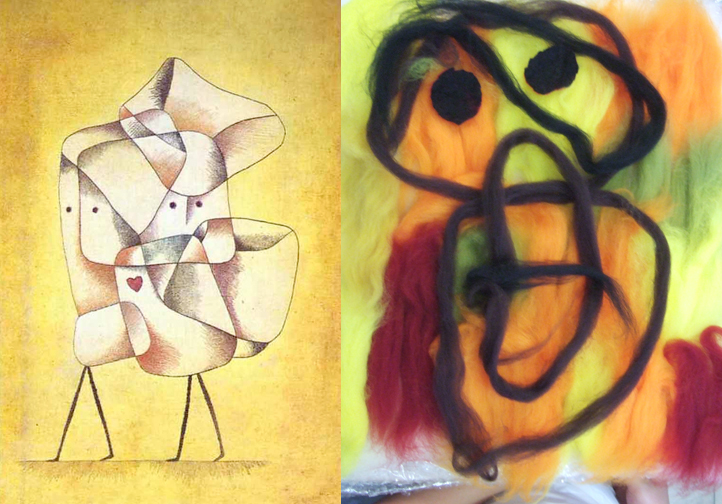 AllSensesArt Blog: Wonderful Paul Klee inspired Felted Portraits by ...