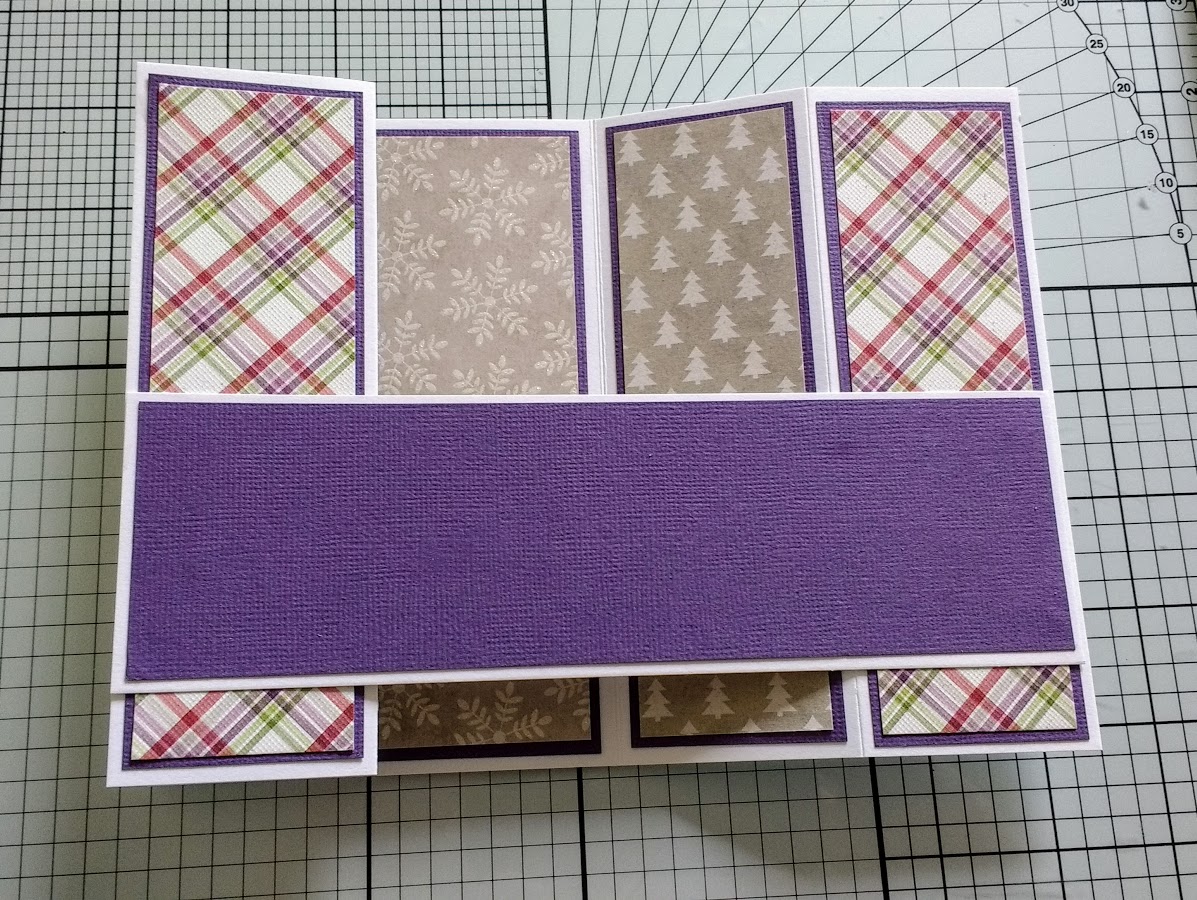 A Passion For Cards: Christmas Bridge fold Card