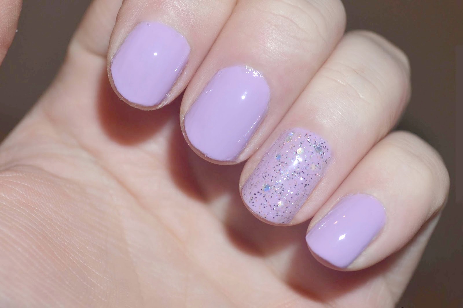 NOTD: Lilac Sparkle (My Current Favourite Nail Combination) - Beautiful ...