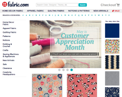 [쇼핑정보] 해외원단 구입하기 - fabric.com - oliYolY