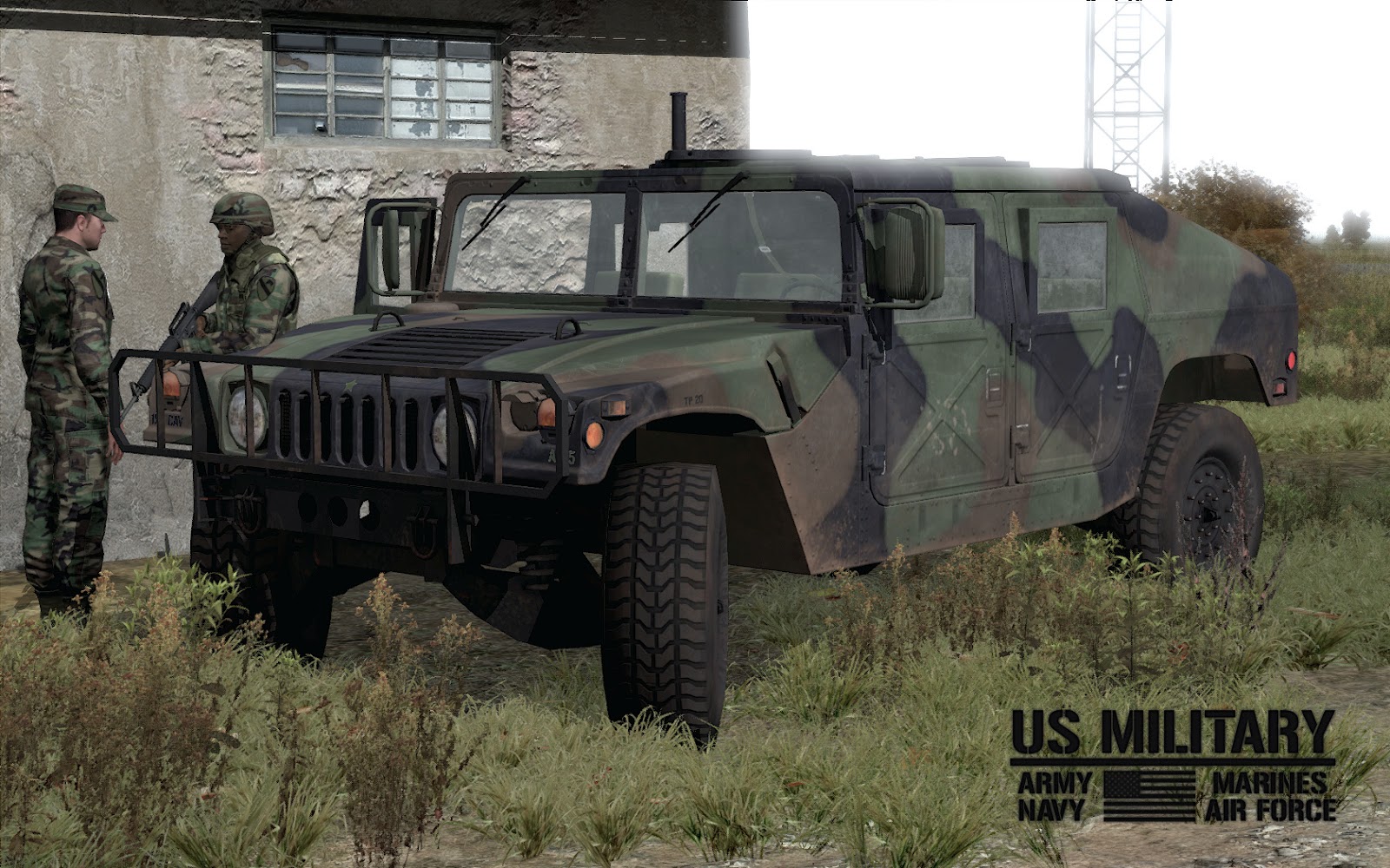 US Military MOD 追加装甲を付けたHMMWVの開発中画像が公開 | 弱者の日記^^ - Arma 3 MODとアドオン紹介