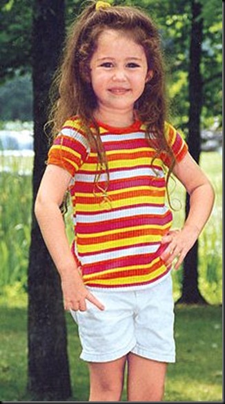 miley cyrus childhood pictures ~ jiah khan unseen childhood pictures ...