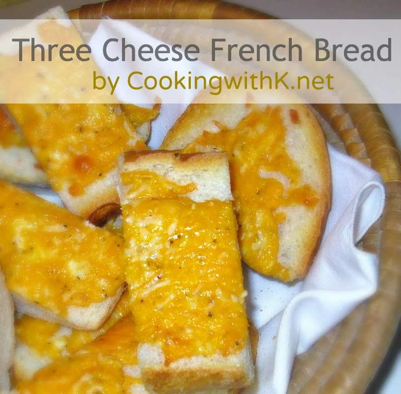Three Cheese French Bread