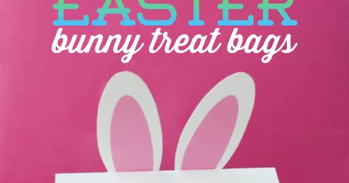 Free Printable Easter Bunny Treat Bags | artsy-fartsy mama