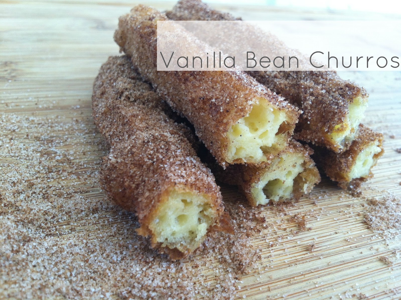 Vanilla Bean Churros - Recipe - Rags to Stitches
