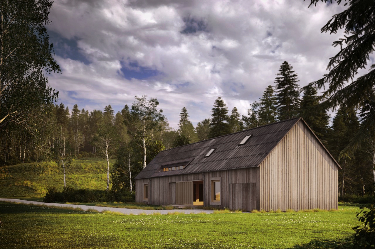 Coolest Cabins: Large "barn like" Cabin