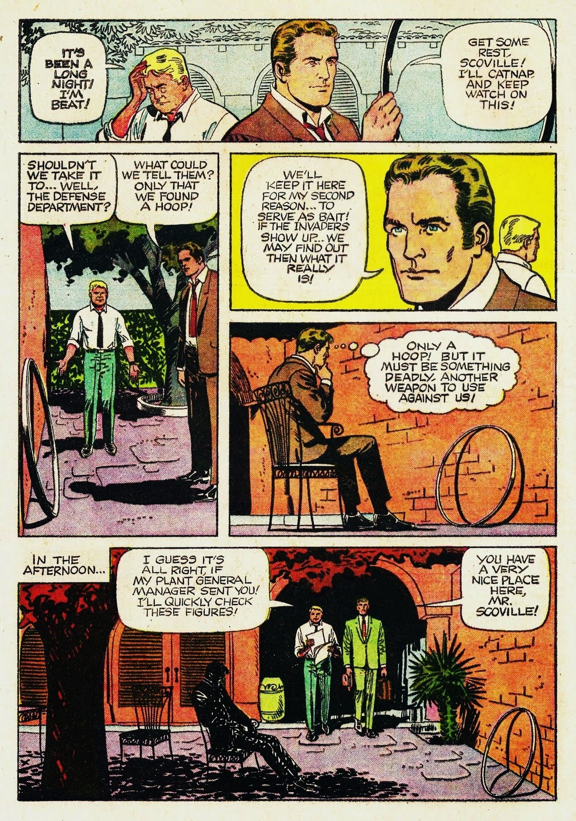 BEACH BUM COMICS : ON GUARD! THEY'RE HERE! GOLD KEY COMICS' THE ...