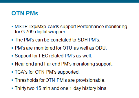 Networking Fundamentals and Certification Blog: TXP-MXP Features!!