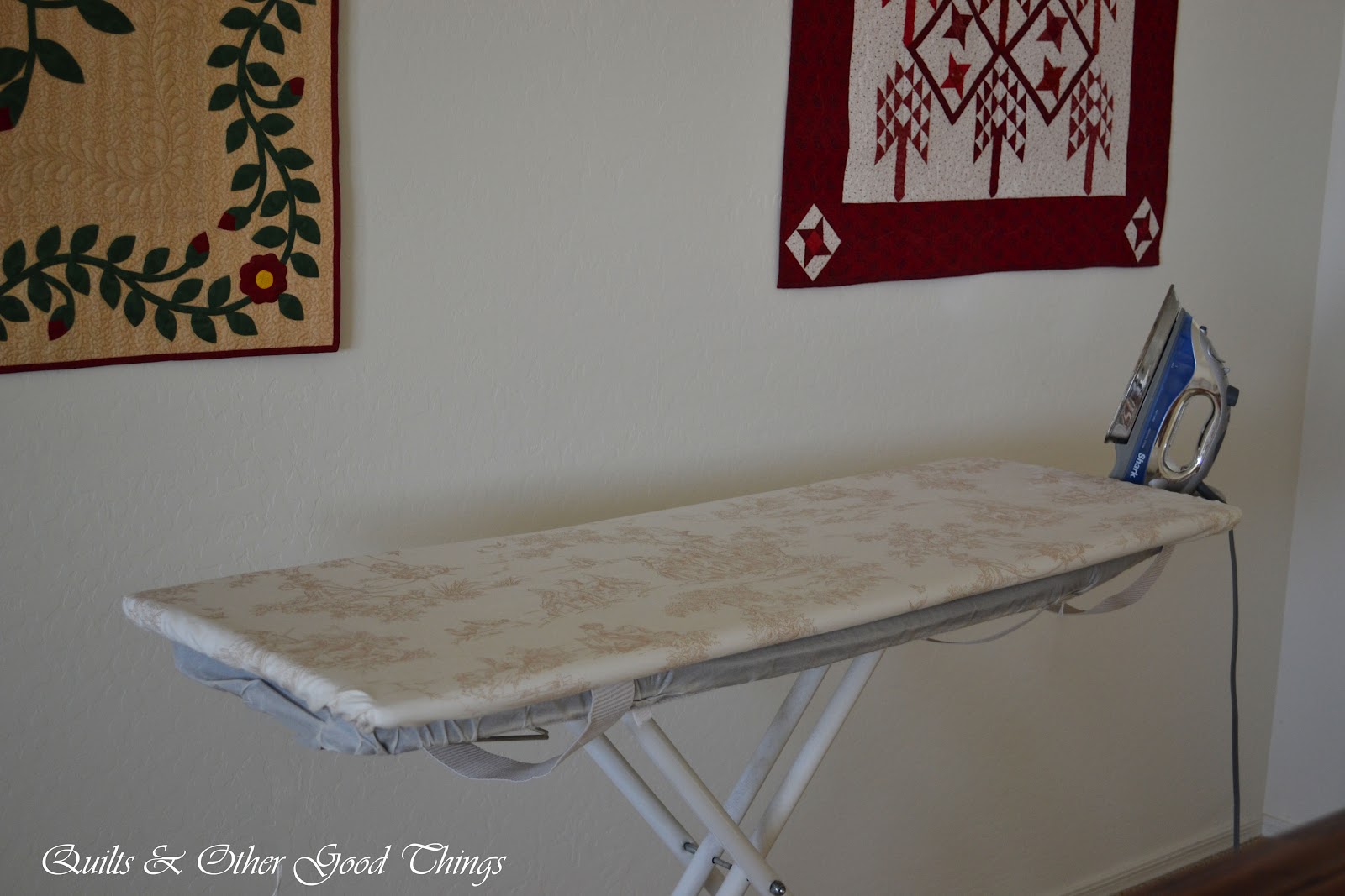 Quilts and Other Good Things: Custom Ironing Board Cover