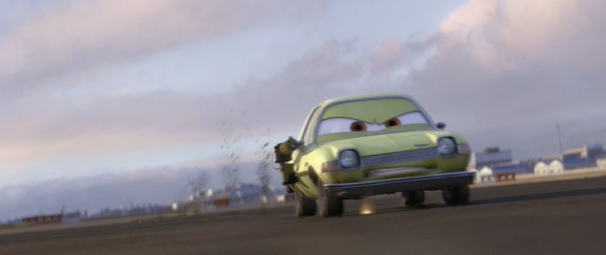 Dan the Pixar Fan: Cars 2: Quick Changers Acer with Pop-Out Weapons