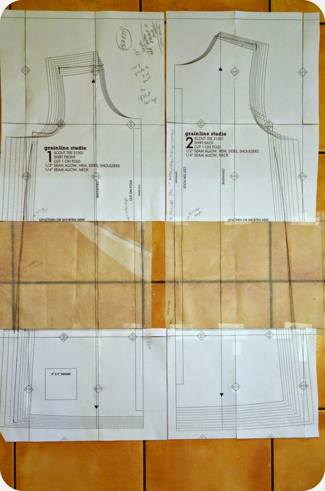 My Superfluities: Made by Me File: Grainline Scout Tee. How I got from ...