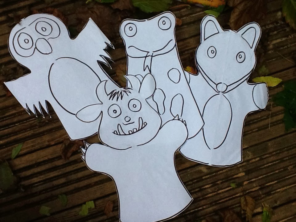 Three Billy Goats Gruff Printable puppets | March | Pinterest | Puppets ...