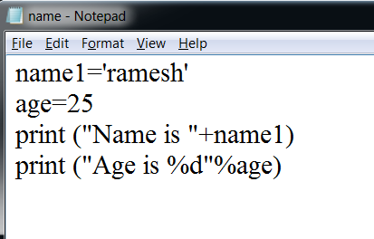 PYTHON BASICS - RAMESH'S BLOG