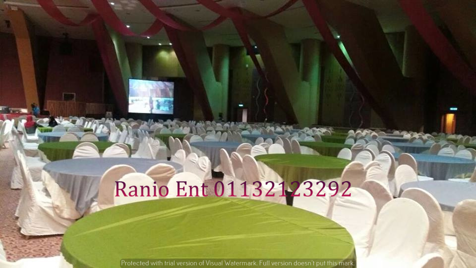 Sewa Sarung Kerusi Plastik dan Banquet - Rania Canopy Rental
