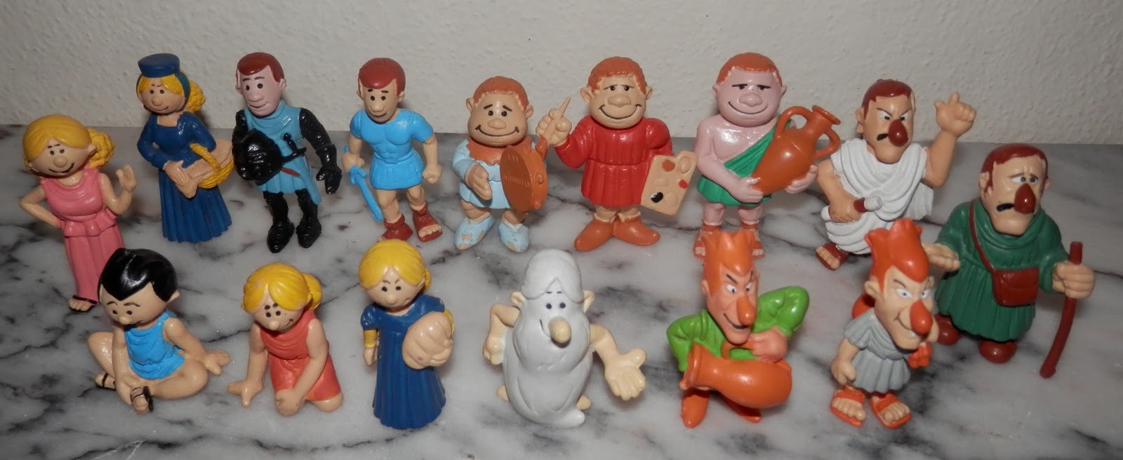 Nostalgia de infância: Coleção de figuras pvc ERA UMA VEZ O HOMEM ...