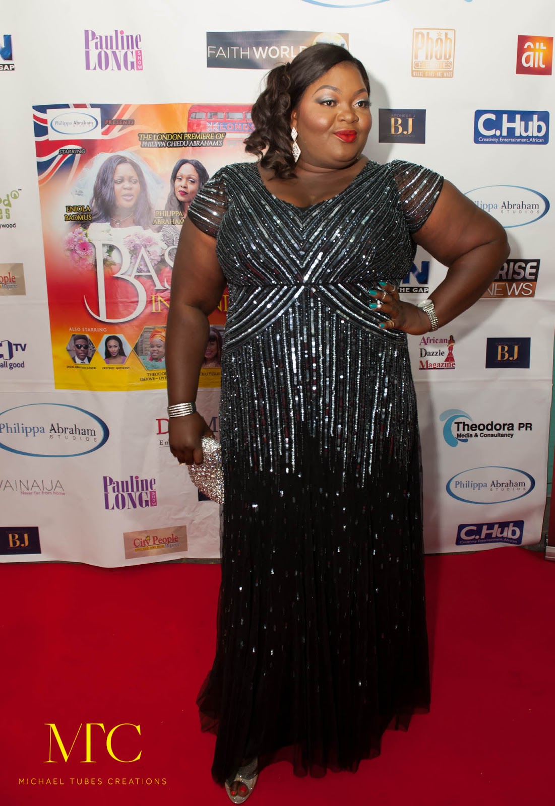 Stella Dimoko Korkus.com: Basira in London Movie Premier Photos