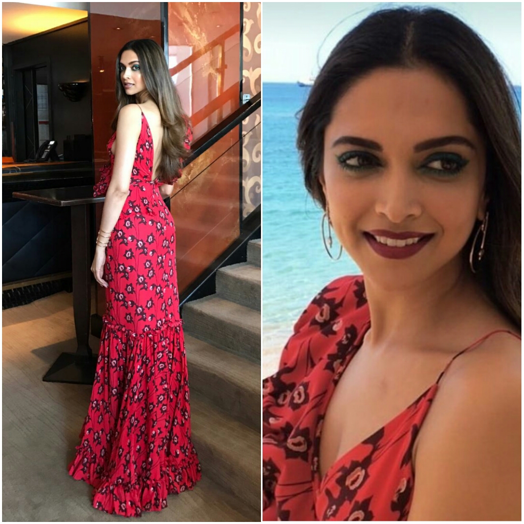 Day 1:Deepika Padukone's Sultry, Bold look for the Cannes red Carpet is ...