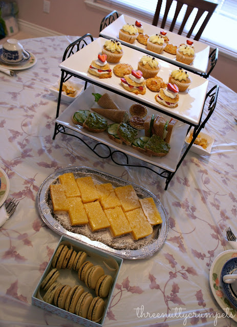 Three Nutty Crumpets: DIY Summer High Tea