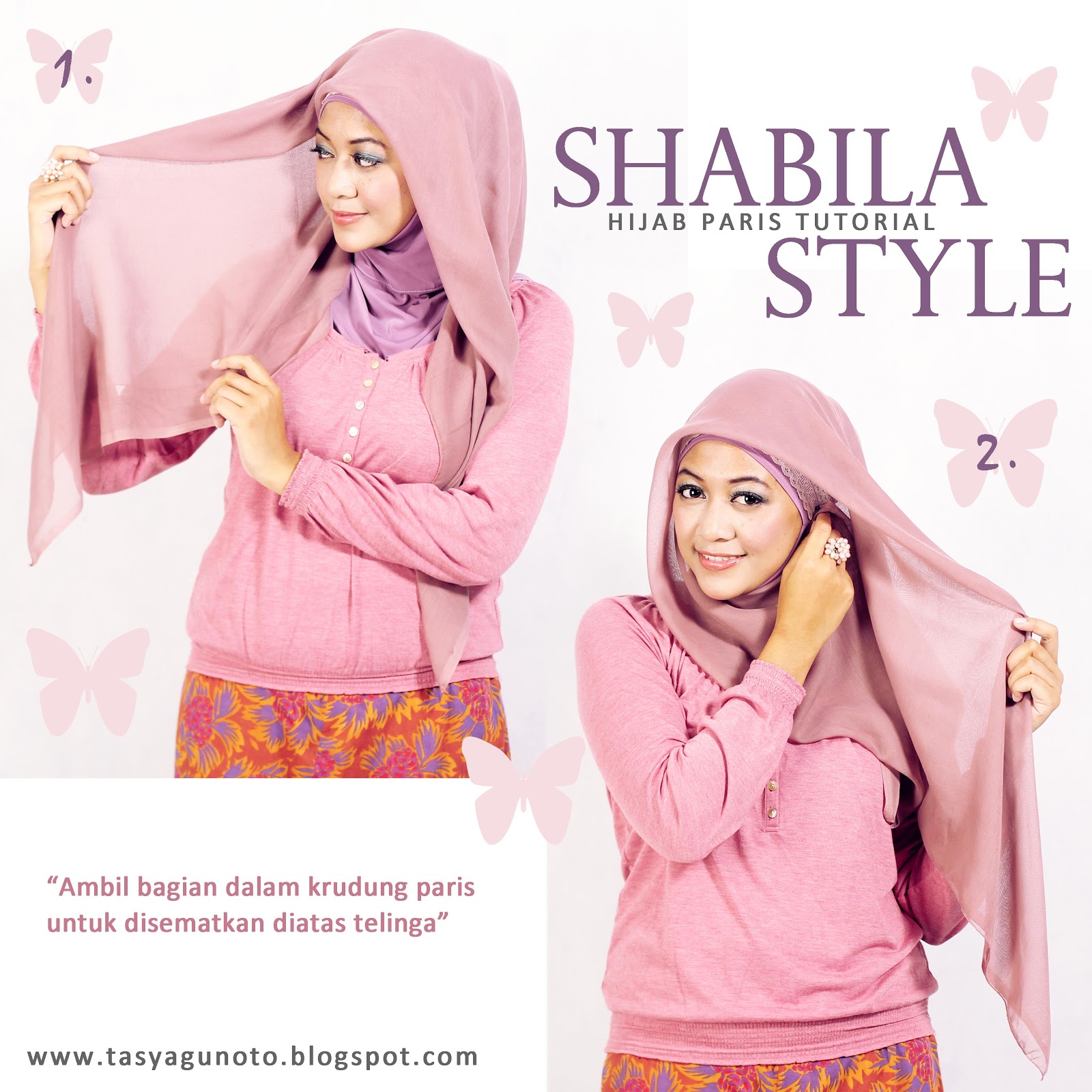 Port Of Tasya: Hijab Paris Tutorial : Shabila Style