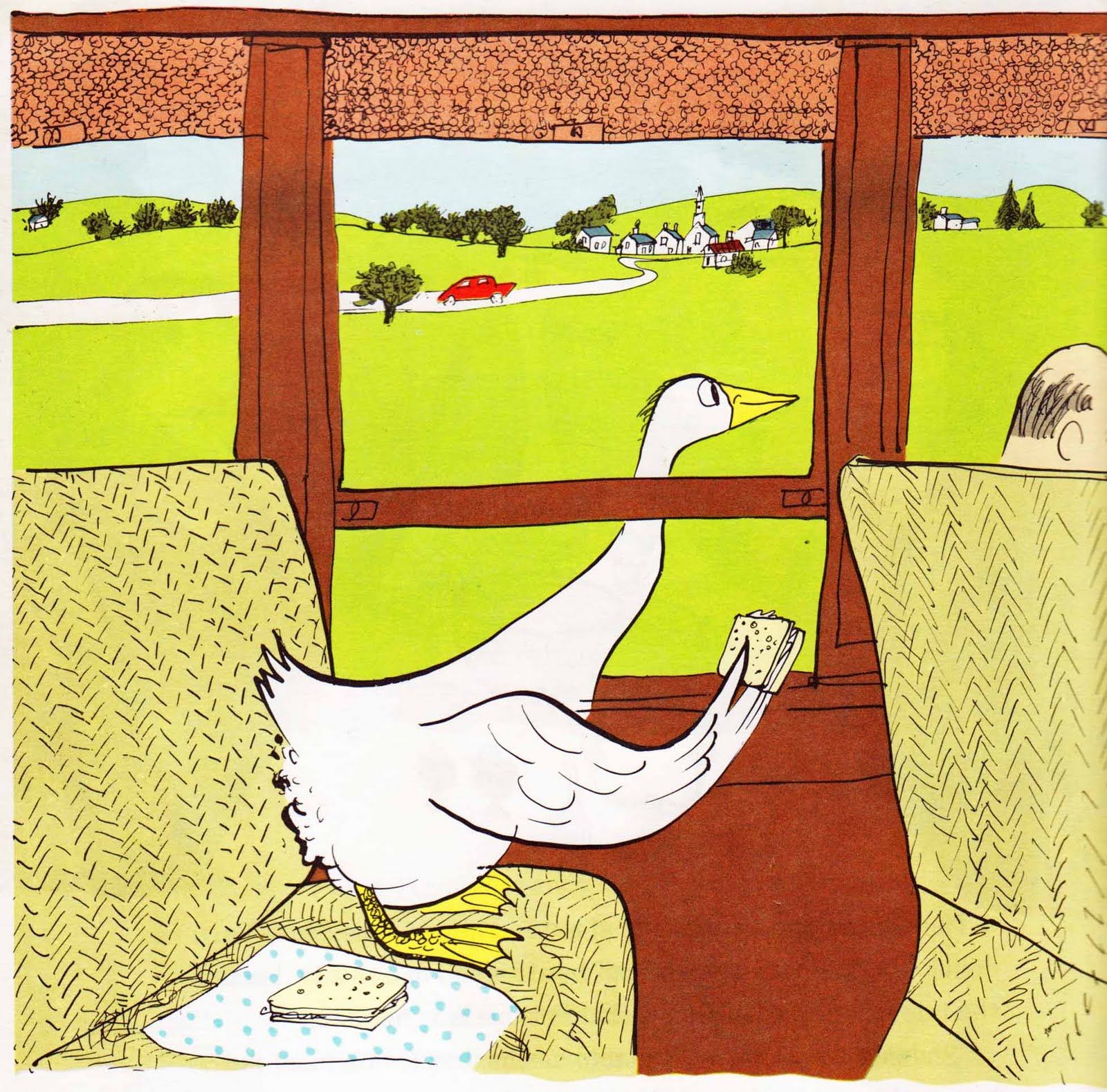 Vintage Kids' Books My Kid Loves: Petunia Takes a Trip