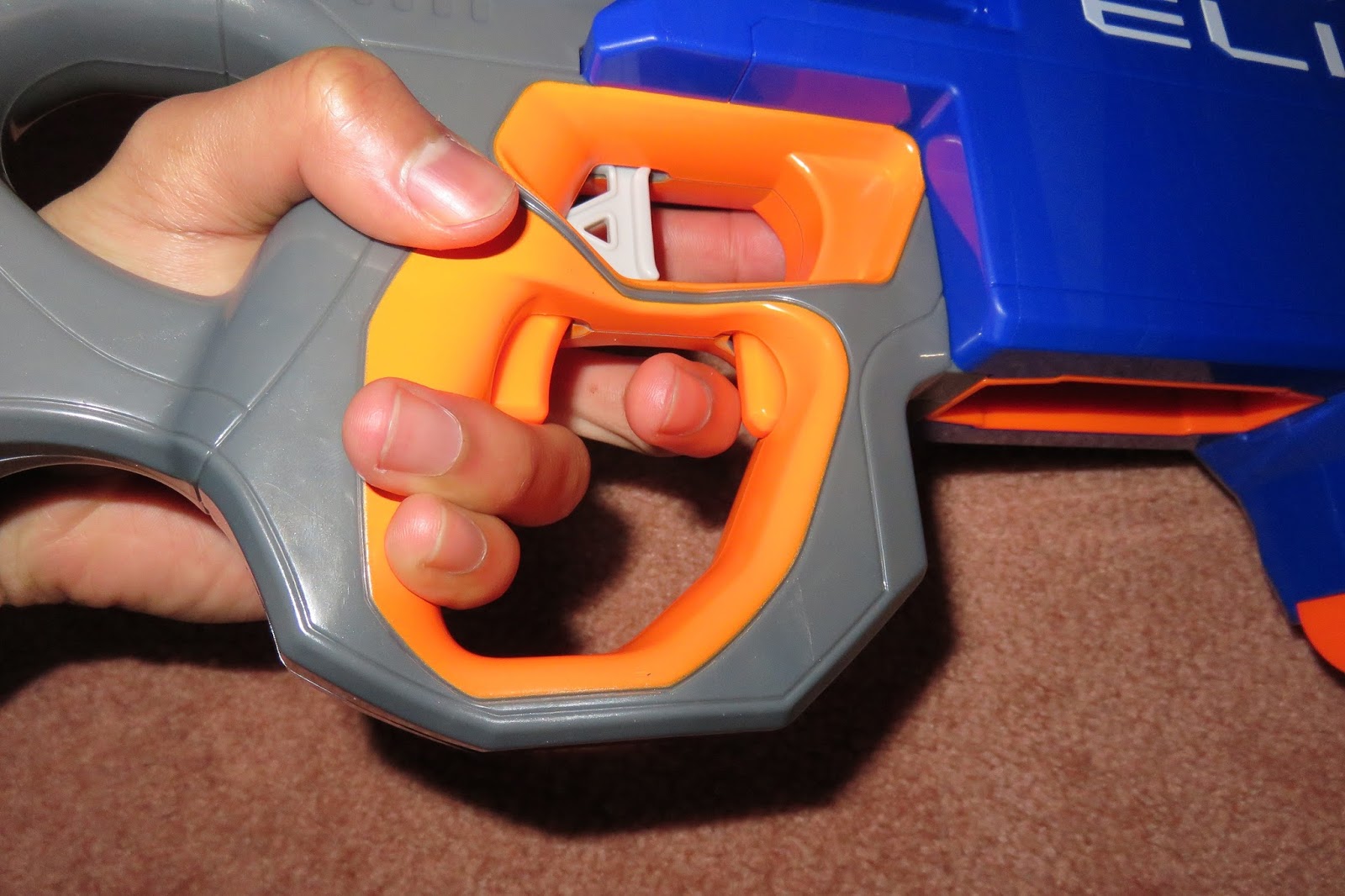 Outback Nerf: Review: Nerf Elite Hyperfire (21m Aus grey trigger)