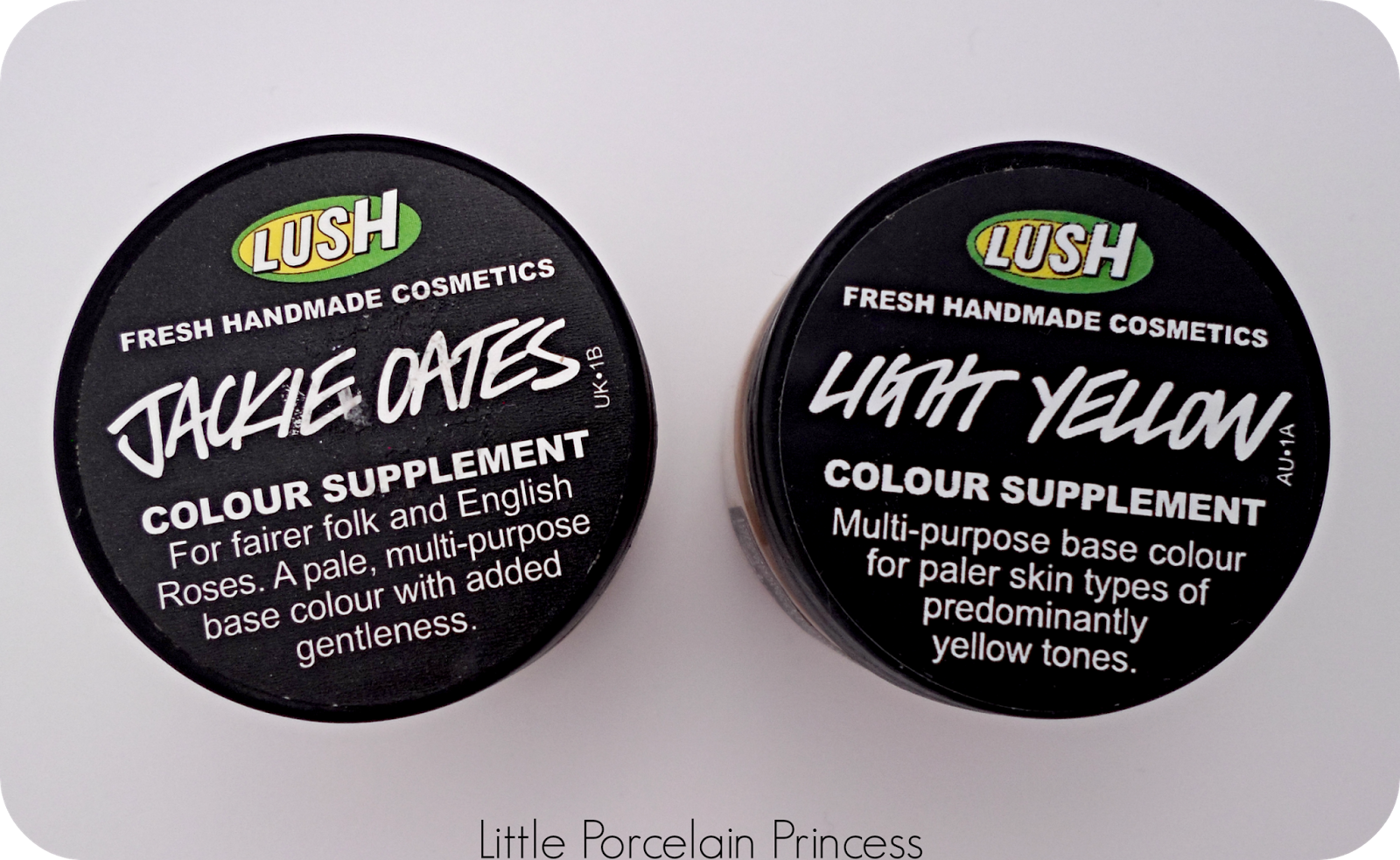 Little Porcelain Princess: Review: LUSH Colour Supplement Foundation ...