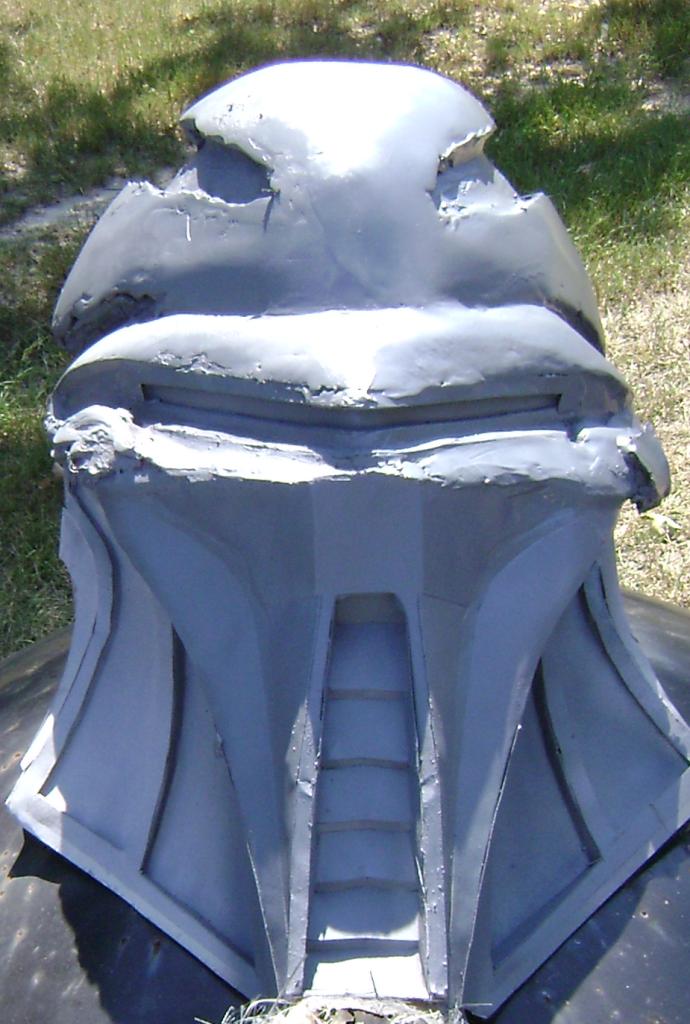 MTK's Card Craft: 1:1 Cylon Helmet