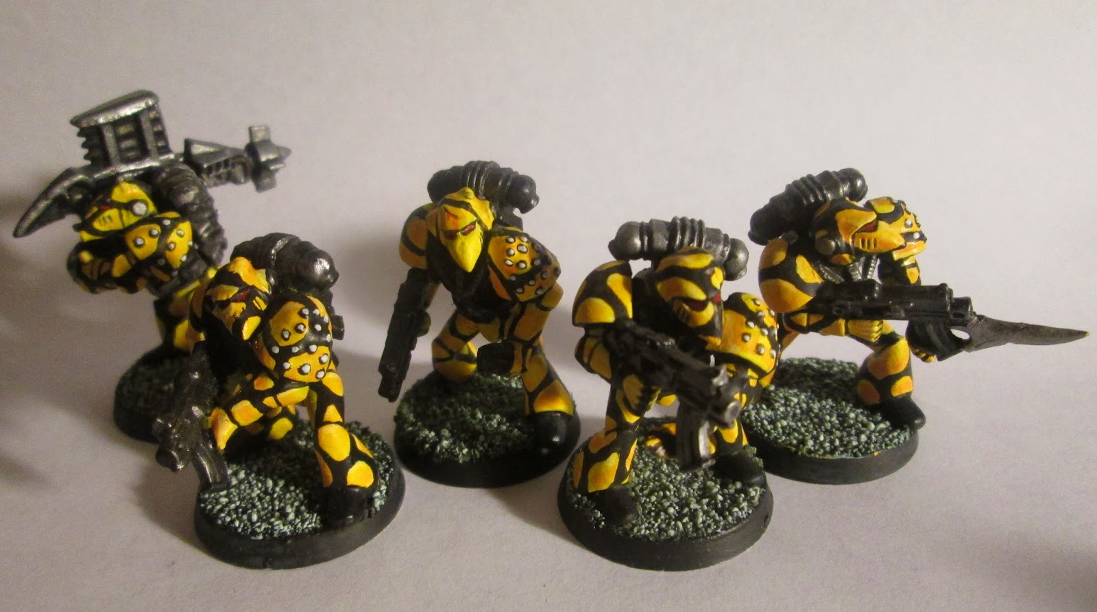 In space no one can hear you paint: Salamanders of Badab (Rogue Trader ...