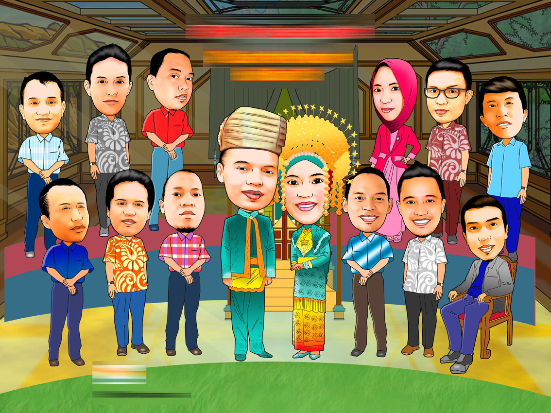 PESAN KARIKATUR MURAH: Karikatur Ramai-ramai