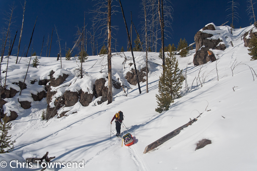 Chris Townsend Outdoors: Skiing Yellowstone With Igloo Ed