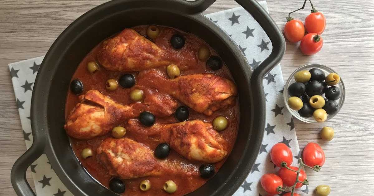 Pollo con aceitunas al estilo provenzal (con vídeoreceta). Reto CocinArte