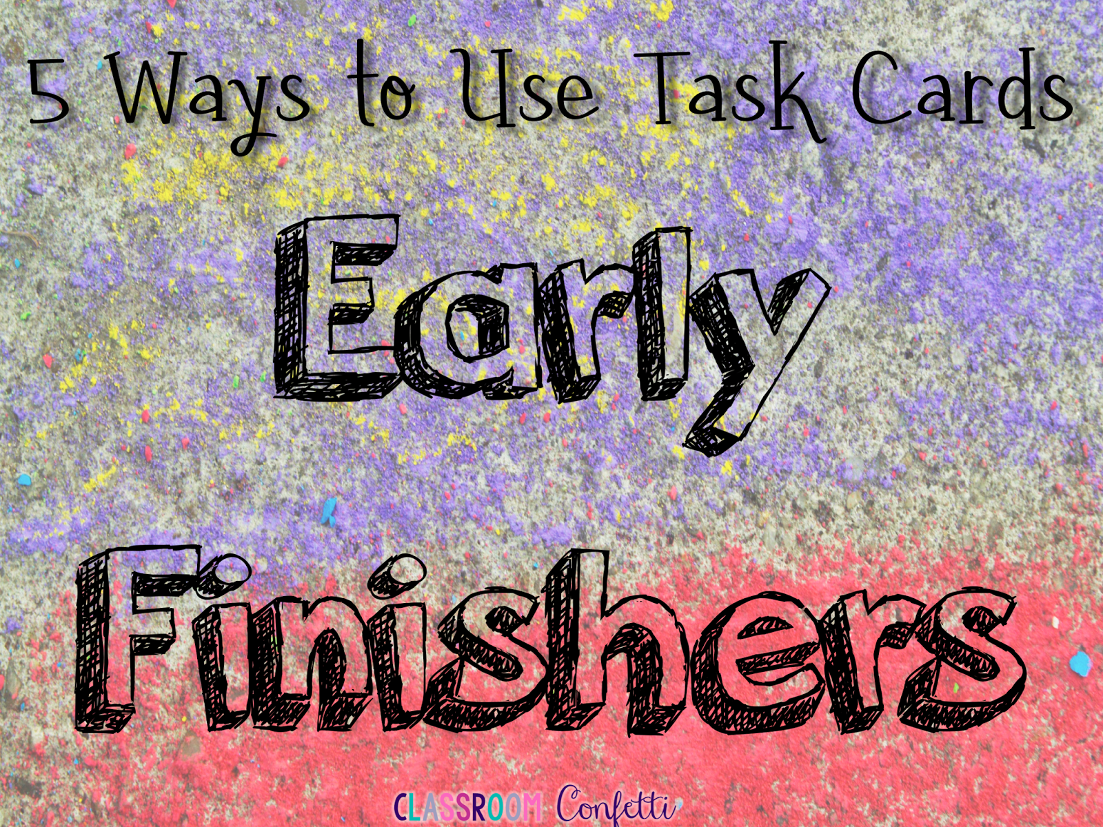 5 Ways to Use Task Cards - Classroom Confetti