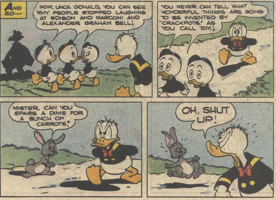 Duck Comics Revue: "The Think Box Bollix"