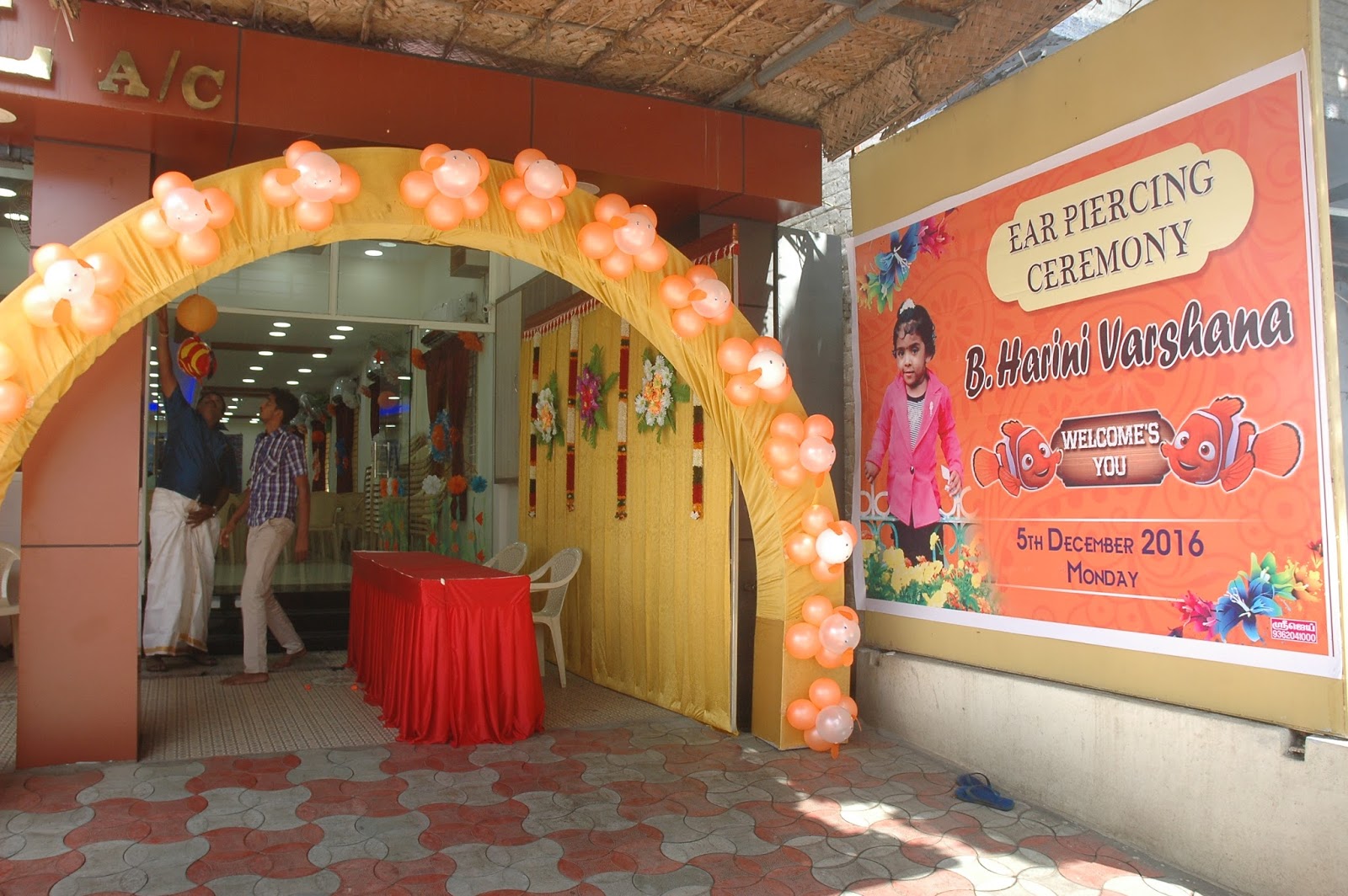 GET FROM MOM: Traditional ear piercing function with decoration twist