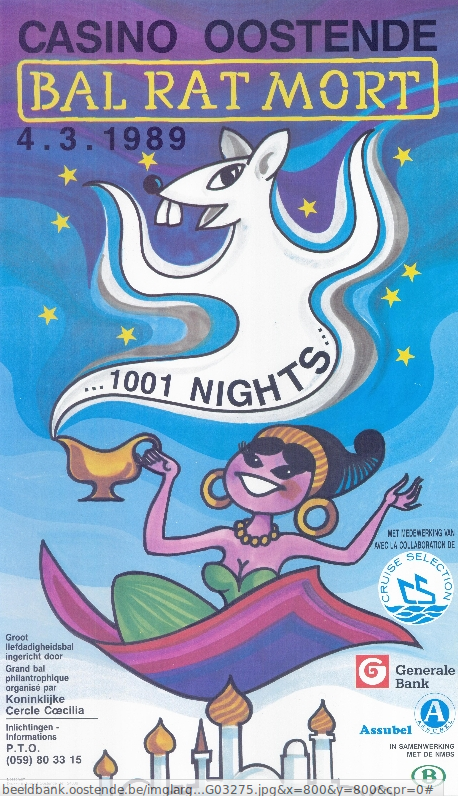 Oostendenoars: Affiches du Bal Rat Mort