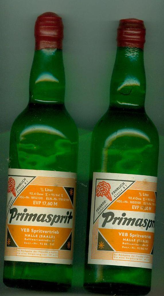 Altes und Neues von Bernd Nowack, Dessau: Altes: "Primasprit" aus dem ...