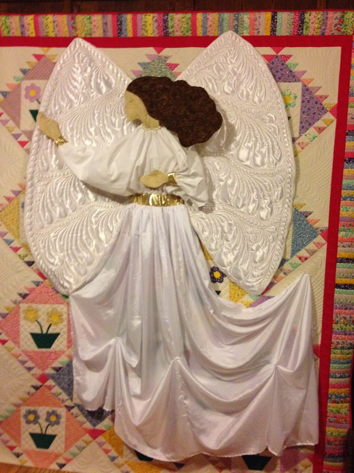 Threads on the floor: Creating Angels