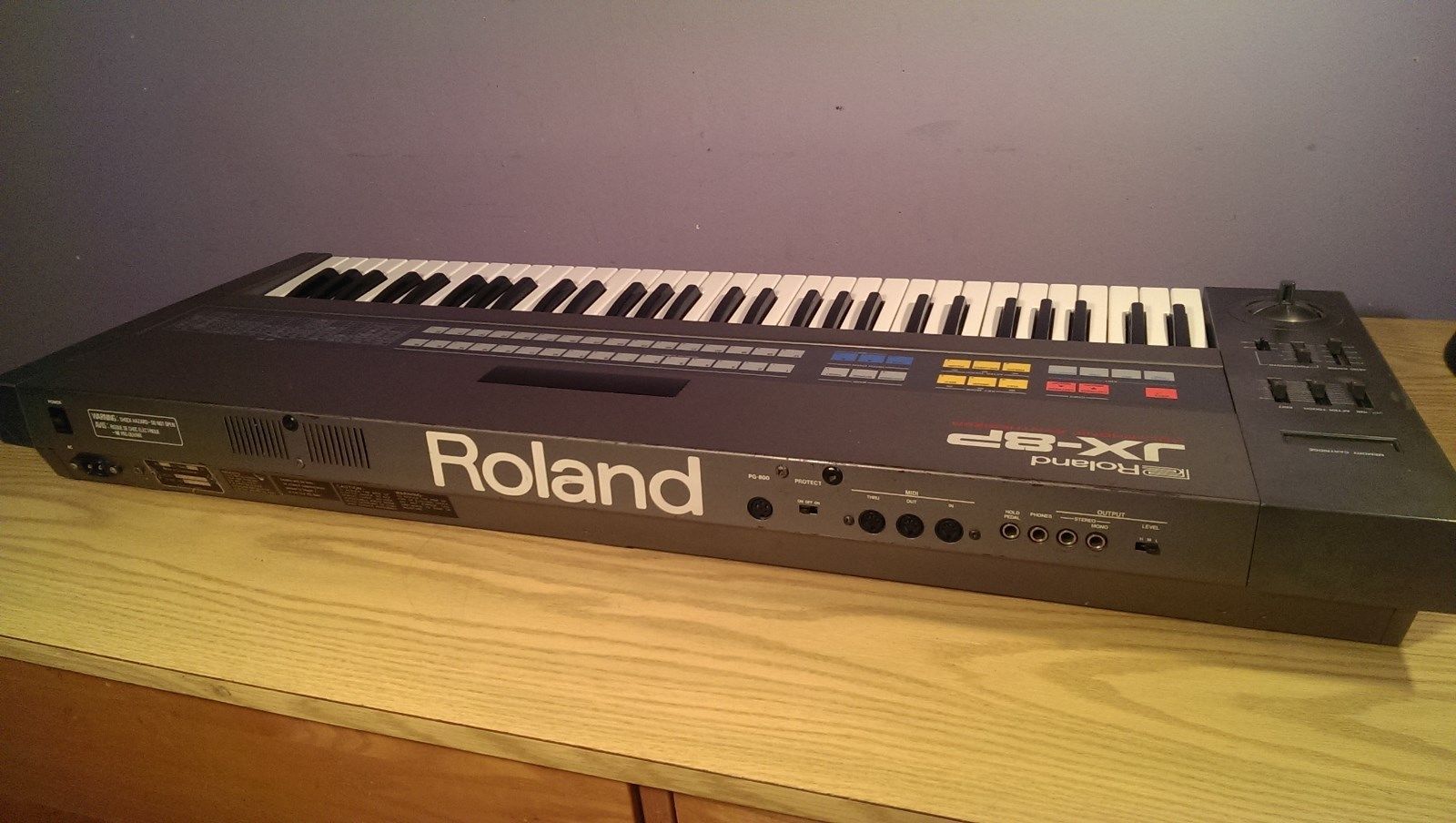 MATRIXSYNTH: Roland JX-8P Polyphonic Synthesizer