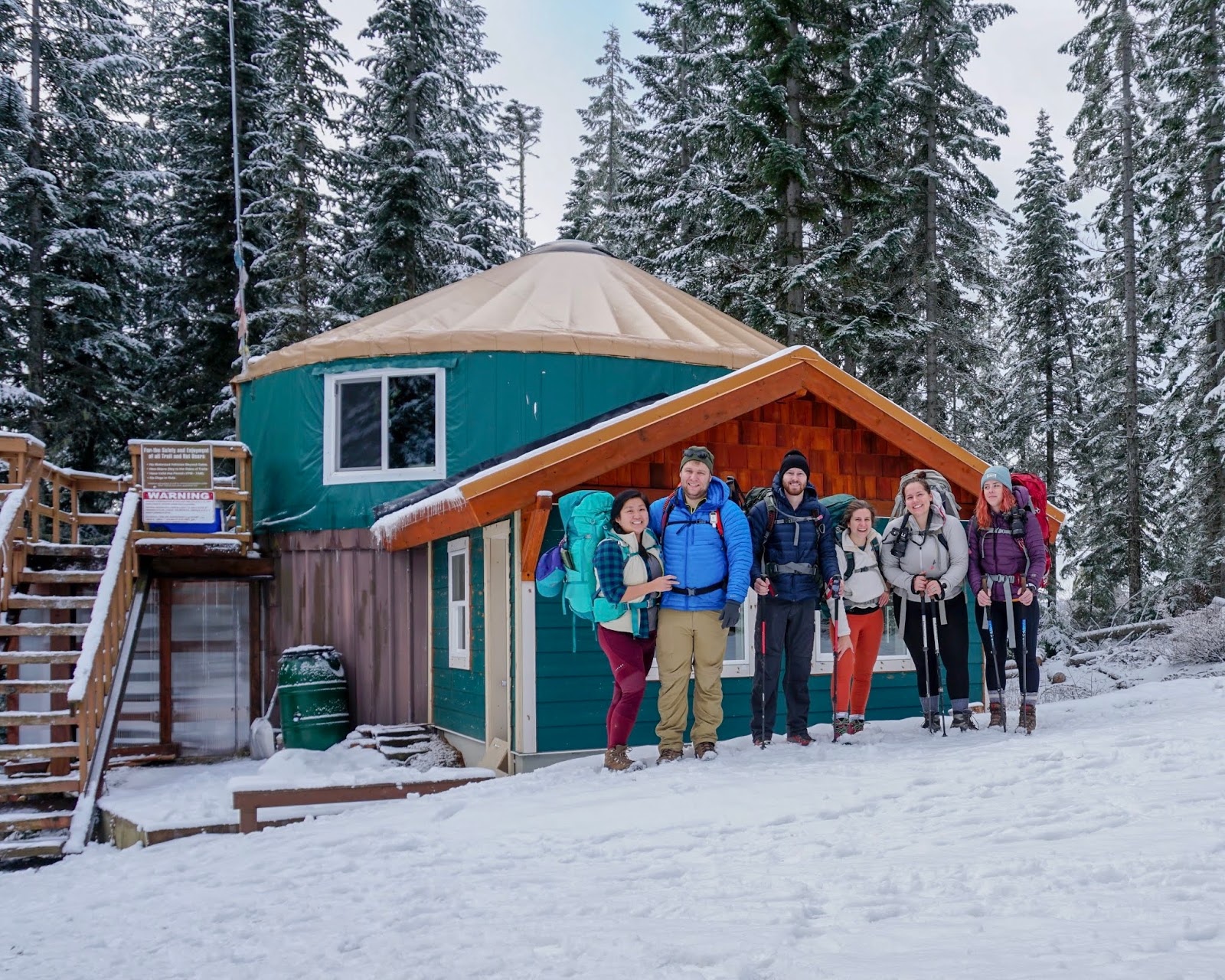 Doris the Explorist: Mount Tahoma Trails Association: The Yurt