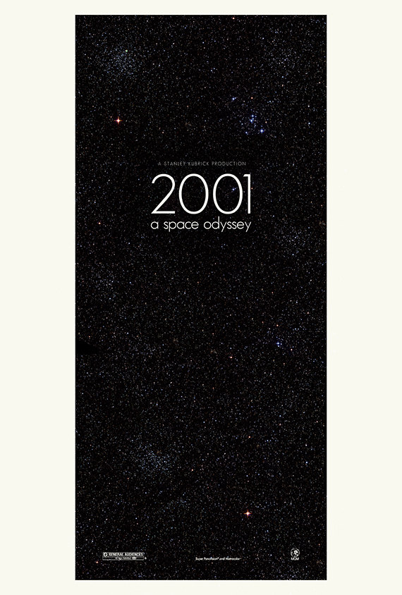 The Geeky Nerfherder: Movie Poster Art: 2001 A Space Odyssey (1968)