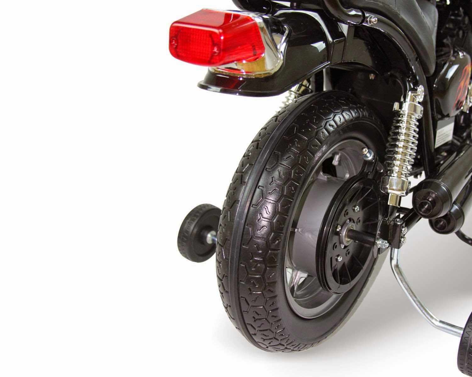 Kids Electric Power Ride on Motorcycle Harley Style Black - 6 volt ...