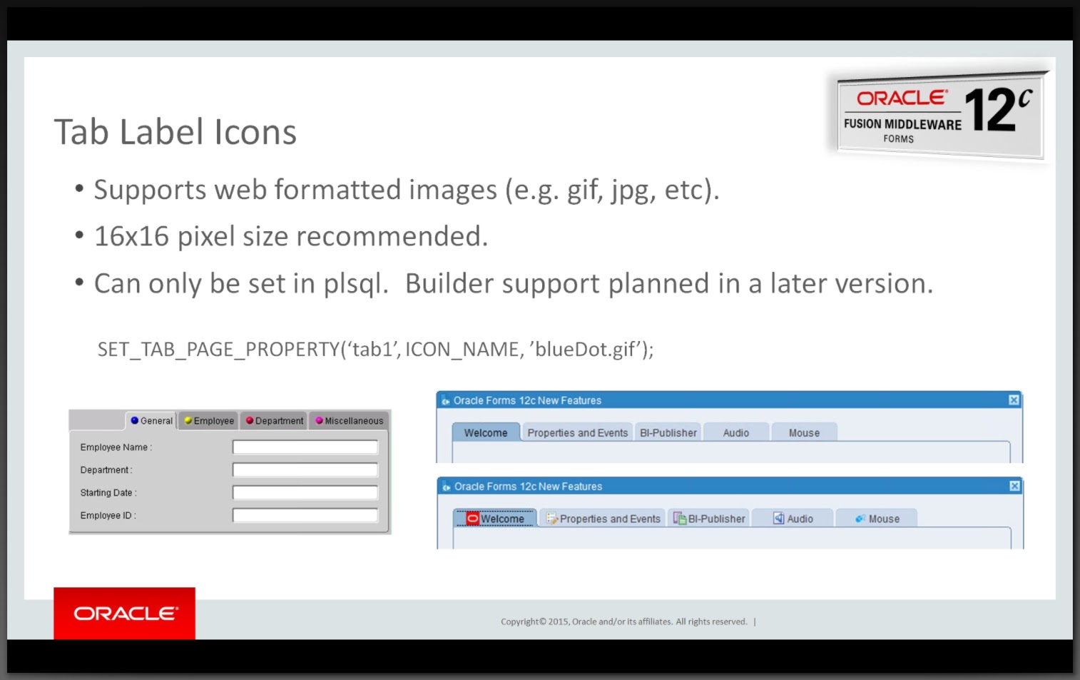Holgers Weblog Oracle Forms Apex Docker And Beyond Oracle Forms 12c New Features Unveiled