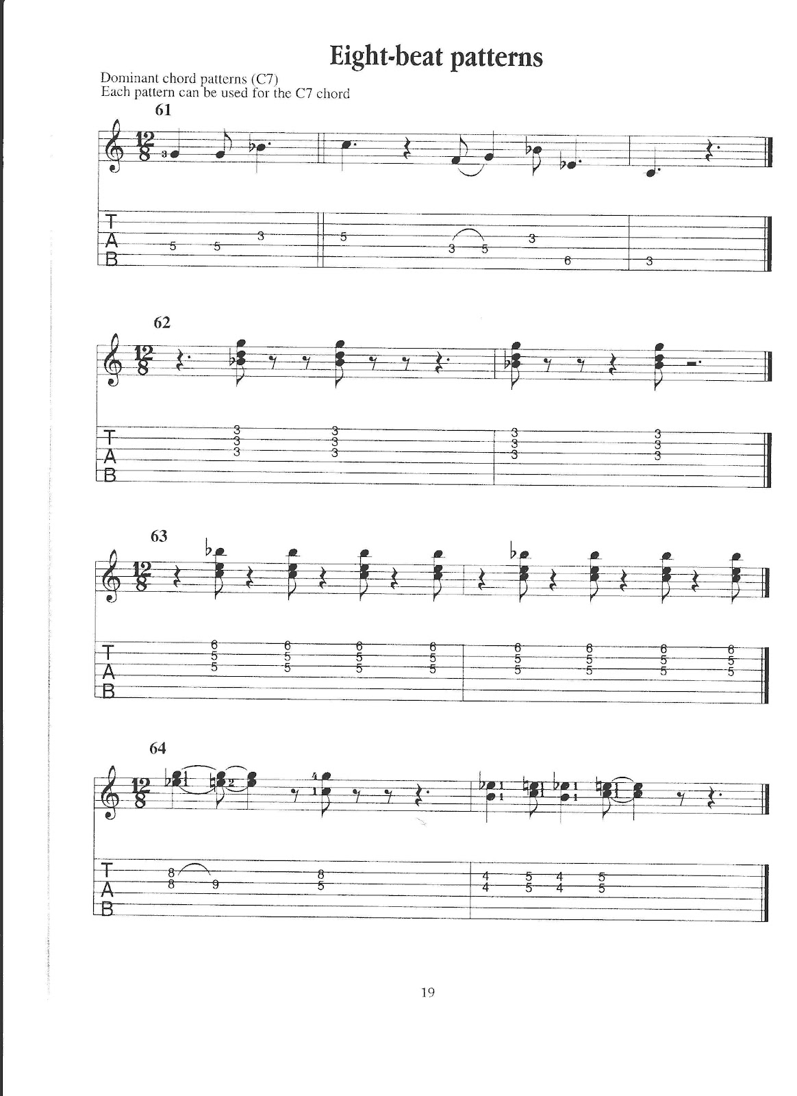 Phoe Aye: 101 Bad to the Bone Blues Guitar Rhythm Patterns - by Larry ...