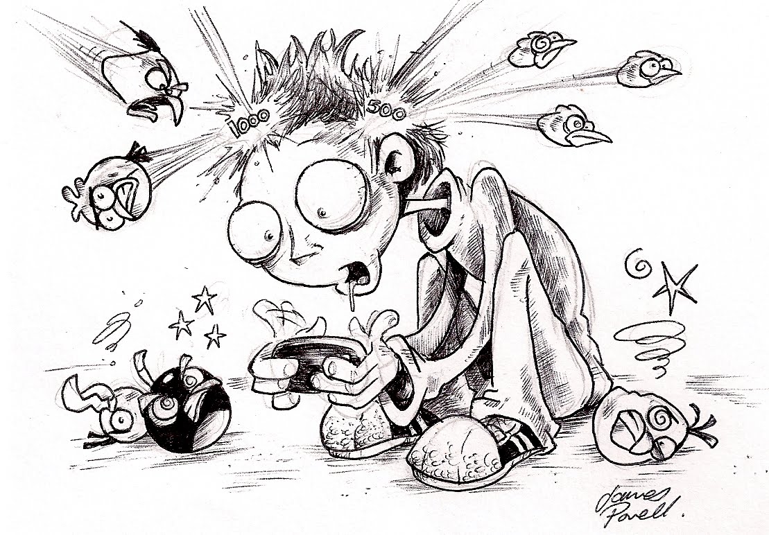 Art stuff by James P Powell: Obsession