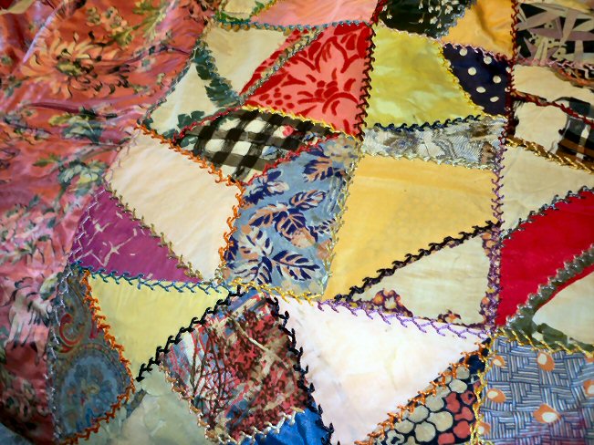 ribbonsmyth: Vintage Crazy Quilt Squares